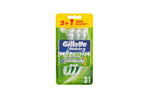 Gillette eldobható borotva 3db Sensor 3 Sensitive, 3 db | Tutidiszkont.hu